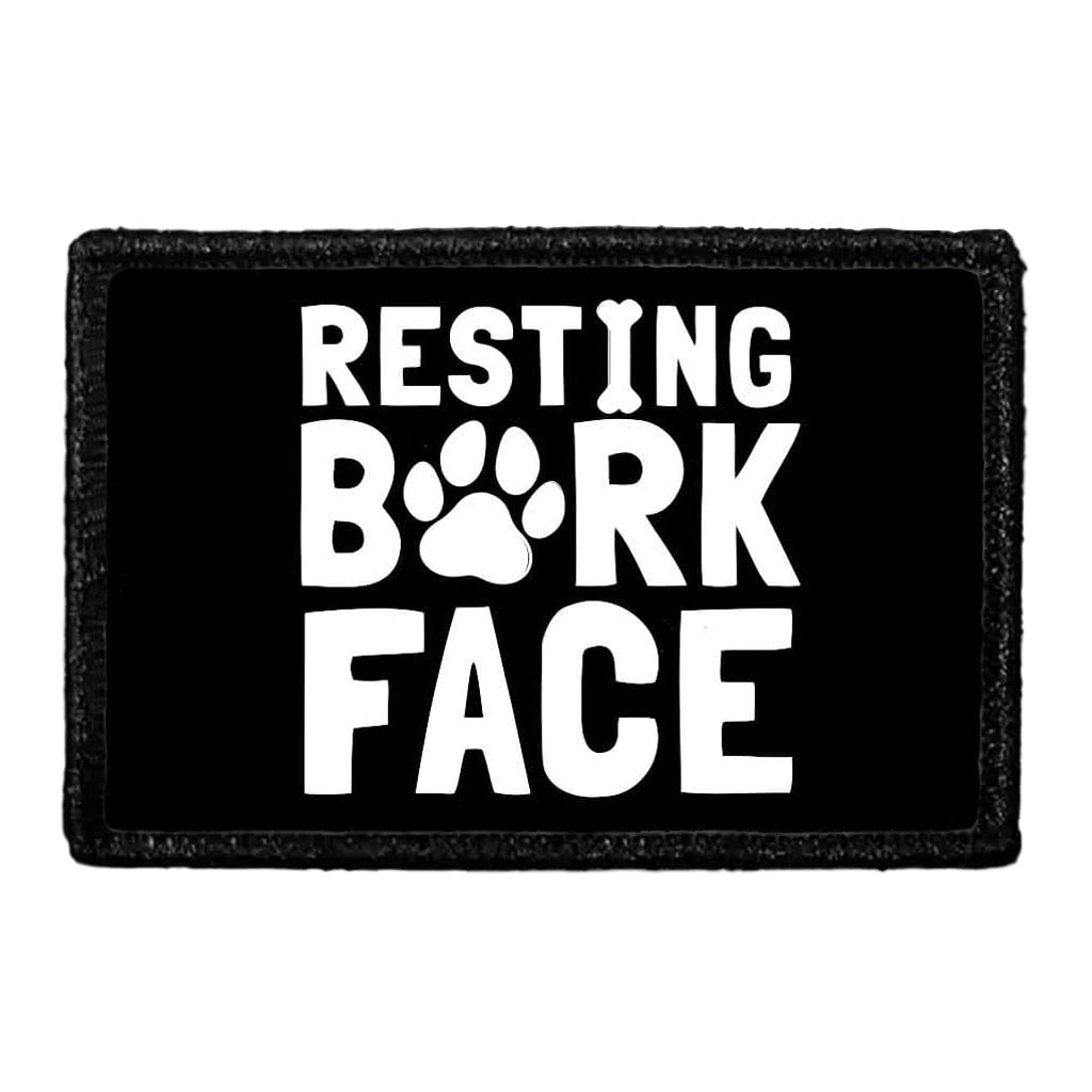 Resting Bark Face - Removable Patch – Divided We Fall