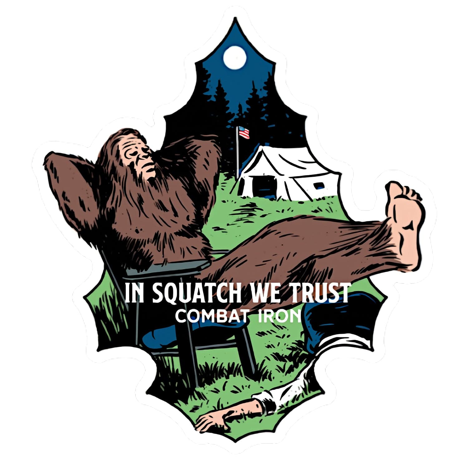 In Squatch We Trust Decal – Divided We Fall